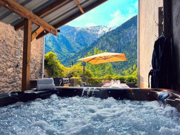 Jacuzzi Sauna Terrasse Venosc - Isere