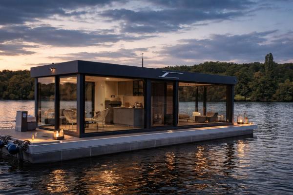Luxus Hausboot - Exklusives Wohnen Auf Dem Wasser - Berlim
