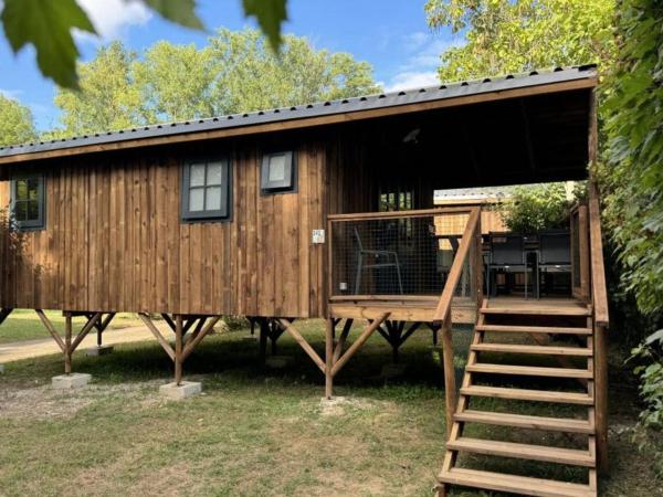 Cabane Sur Pilotis Avec Terrasse - 7 Pers. - Api-1-52-2217 - Dordogne