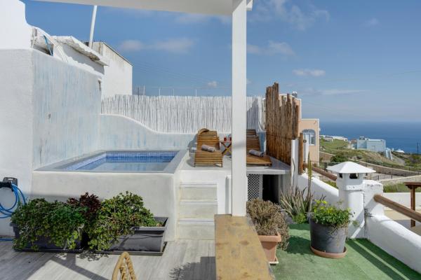 Santoneta Villa Imerovigli - 聖托里尼