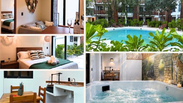 La Veleta Retreat Pools Jacuzzi Near Beach - Tulum