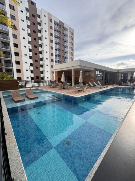 Lindo Apto No Cond Lunar Nova Aruana - Vista Para O Mar, Piscina, Parquinho E Academia - Aracaju