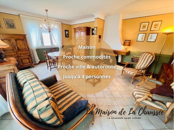 Maison Avec Jardin - 4 Personnes - La Chaussée St Victor - Blois