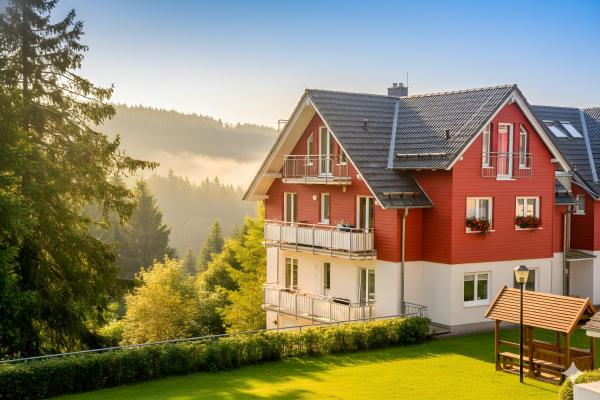 Ferienwohnung Tannenblick 2-2 3-4 - Oberhof