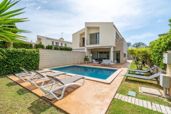 Astur - Moderno Chalet Con Piscina - Platja de Palma