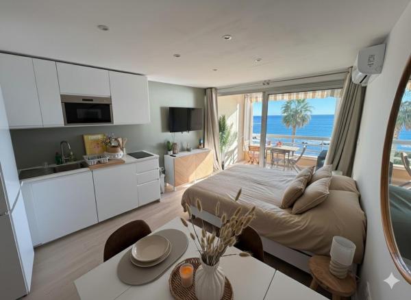 Dreamy Sea View - Direct Beach Access - Parking - Saint-Raphaël