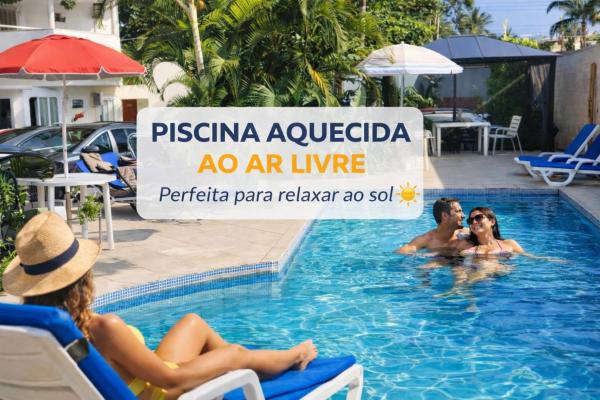 Hotel Pousada Iracemar - Piscina Aquecida - Santos