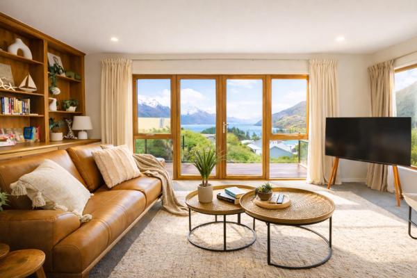 Lake & Alpine Views - Cosy 3br Retreat Near Town - Queenstown, New Zealand