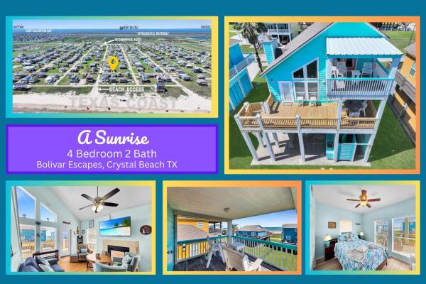 A Sunrise Property Home - Crystal Beach, TX