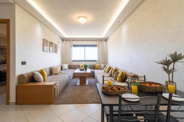 Blue Waves 2 Bedrooms With Pool - Bouznika