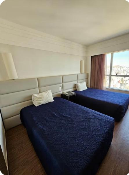 Flat No Hotel Bourbon, Com Linda Vista Do 22 Andar - Belo Horizonte