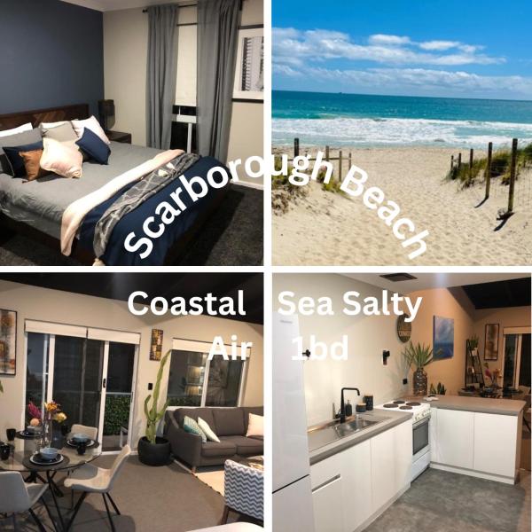 Coastal Sea Salty Air 1bd Scarborough Beach! - Perth