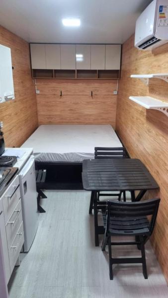 Trailer Completo Com Ar Condicionado 300 Metros Da Praia Do Tenório - Ubatuba