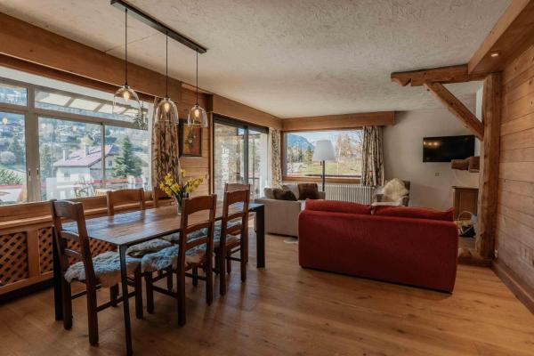 Appartement 103m2 Près De Megève, Face à Télécabine La Princesse,2 Chambres , Garage, Local à Ski - Les Contamines-Montjoie