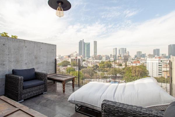 Ph In Condesa With A Private Terrace - Ciudad de México