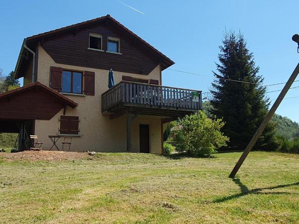 Chalet Familial Vosges Avec Baby-foot Et Animaux Admis - Fr-1-589-688 - Ventron