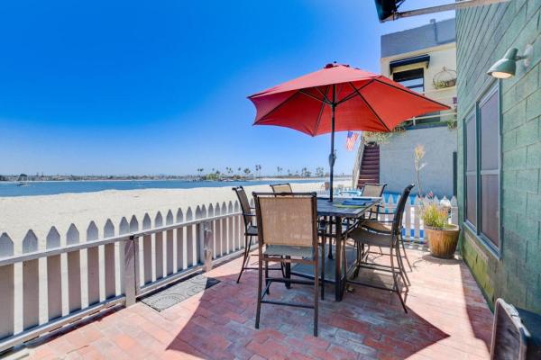 Bayfront, 3 Private Decks, Ac, Garage, Beach Toys - Mission Beach - San Diego