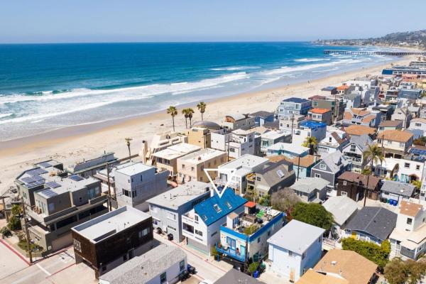 Ocean,bay Views, 3 Story, Steps To Beach,ocean - Mission Beach - San Diego