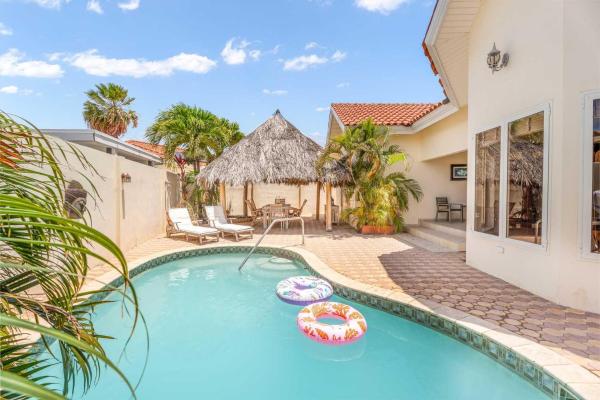Oj88 - Private Villa With Pool - 5 Min From Palm Beach - 4br House - Aruba