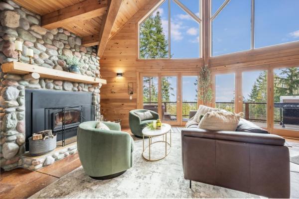 Private Ocean View Cabin By Olympic National Park, Hot Tub And Gameroom - Port Angeles, Washington