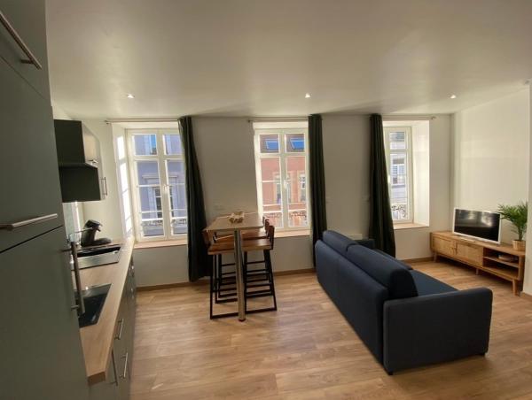 Appartement Cosy 4 Personnes Proches Des Remparts Et De La Vielle Ville - Plage de Wimereux