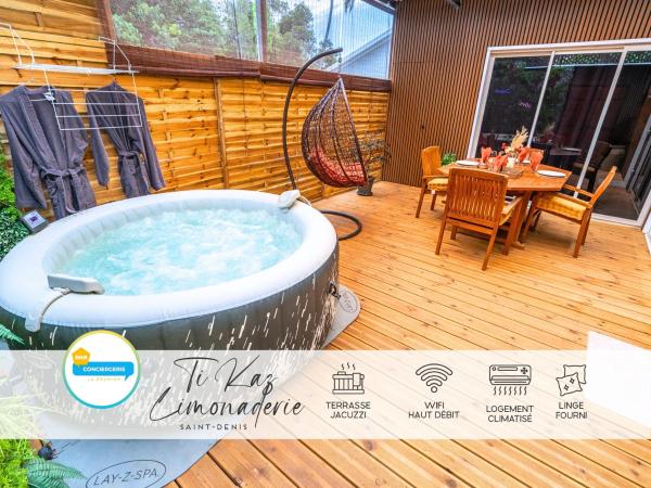 Ti Kaz Limonaderie - Jacuzzi & Parking - 3 Voyageurs - Saint-Denis de la Réunion