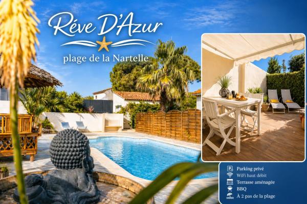 Mazet Bord De Mer - Plage De La Nartelle - Sainte Maxime - Parking - Calme & Détente - Saint-Tropez