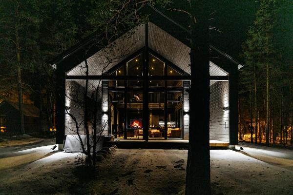 Luxury Aurora Pine Villa By Hilla Villas - Muonio