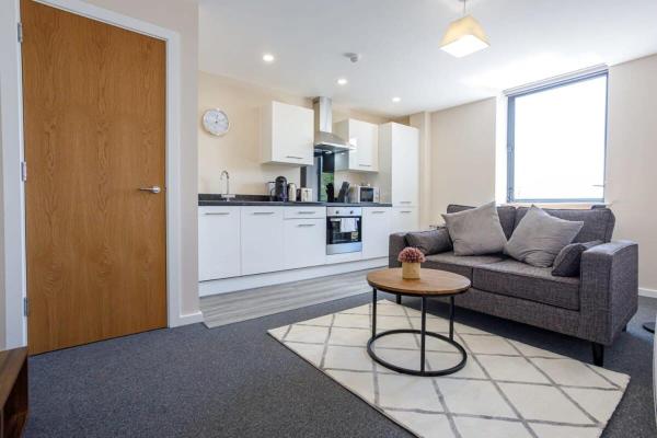 Spacious Bright 1 Bedroom Apartment Manchester - Salford