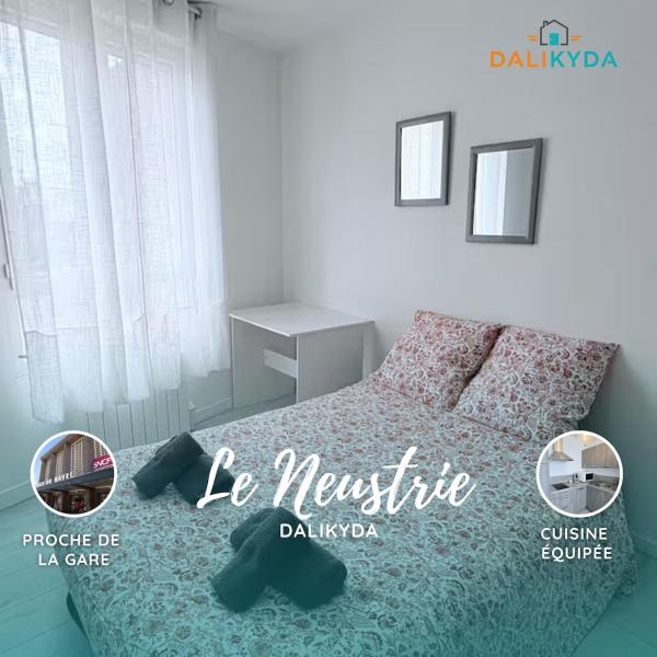 Dalikyda - Le Neustrie - Studio Moderne - Central - Sainte-Adresse
