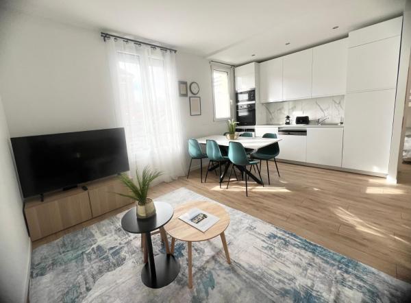 Appartement Neuf Climatisé 2 Chambres 15 Min Paris - Créteil