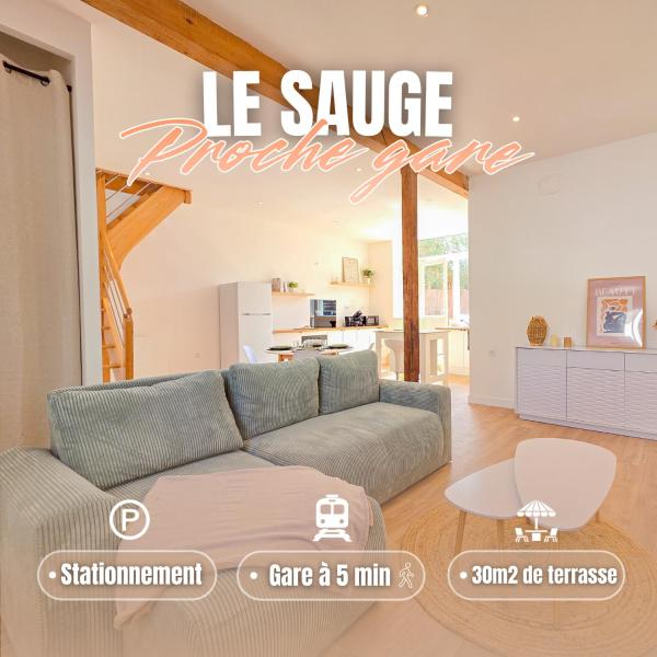 Le Sauge, 5 Min Gare, Terrasse, Stationnement - Saint-Brieuc