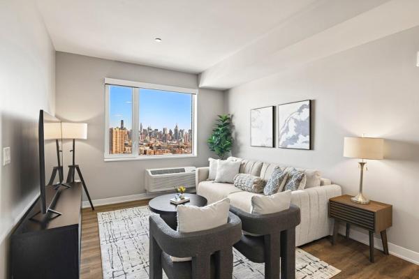 High-rise Luxe Nyc Skyline 1br Rooftop&gym - Weehawken