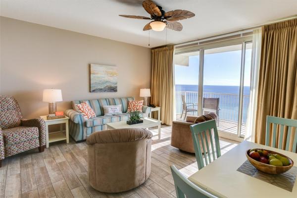 Shores Of Panama 1602-1 Bdrmbunks Sleeps 6. Free Fun Gulf Front Balcony - Panama City Beach