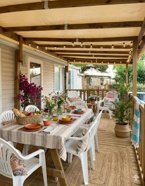 Mobilhome Holiday Camping Avec Piscine - Peyriac-de-Mer