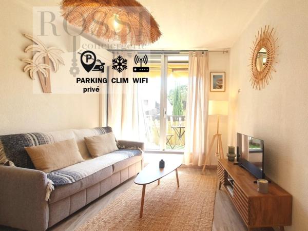 Suite Vasco à Deux Pas Des Plages Parking Privé Clim Wifi - Rossiconciergerie - Linge Inclus - La Grande-Motte