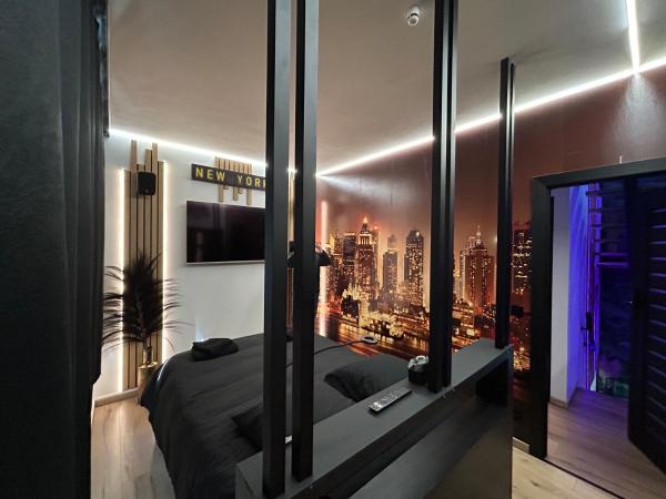 Chambre Business-romantique, Jacuzzi, Billard, Clim - Verviers