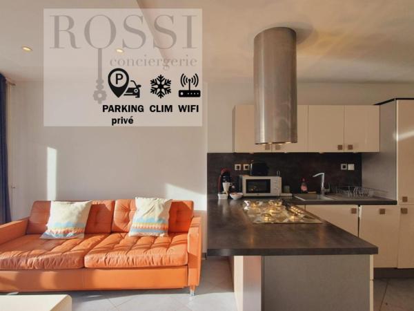 Le Nid Ensoleillé Avec Parking Privé Clim Wifi - Rossiconciergerie - Linge Inclus - La Grande-Motte