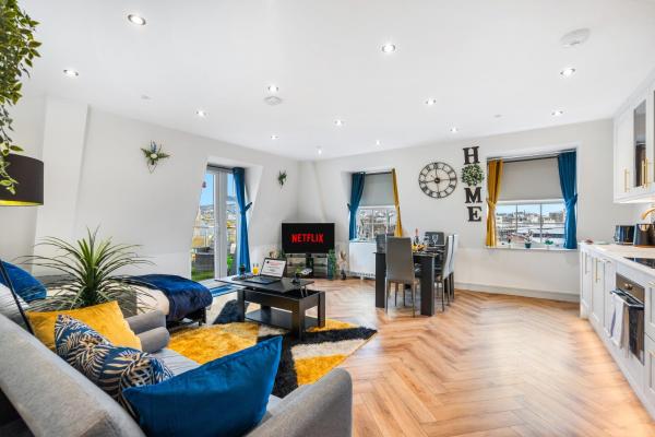 Stylish 1 Bed Apt Central Brighton Private Garden Sleeps 6 - Rottingdean