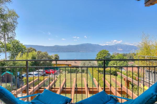 La Brezza Del Lago Maggiore: Apartment With Terrace And View - Happy Rentals - Lake Maggiore
