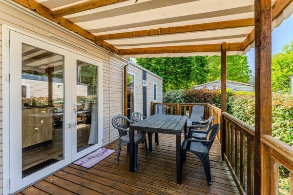 Mobil-home 4 Personnes, Climatisé - Gastes