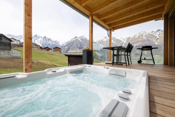 Tiny Bishorn Mit Privatem Whirlpool - Grächen
