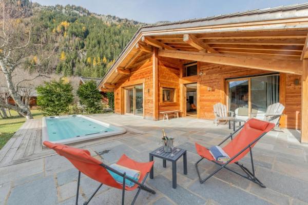 Luxury Mountain Chalet Pool Sauna Cinema - Vallorcine