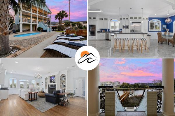 Bridgeview | Waterfront 6br Home W/ Pool + Sauna | Sleeps 12 - North Myrtle Beach, SC