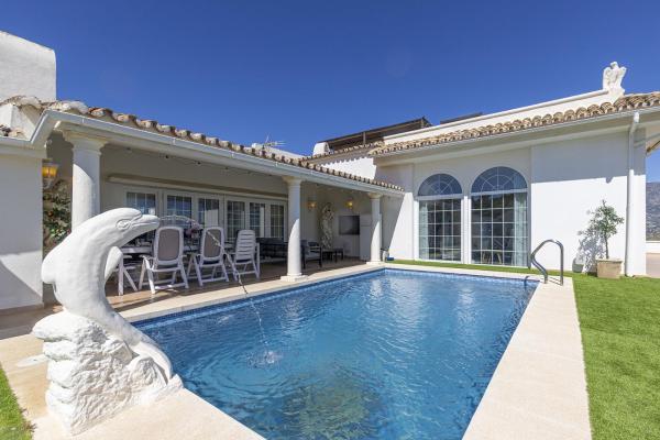 052 Sea Views Villa La Rosa 5 Bed 4 Bath & Heated Pool - La Cala de Mijas