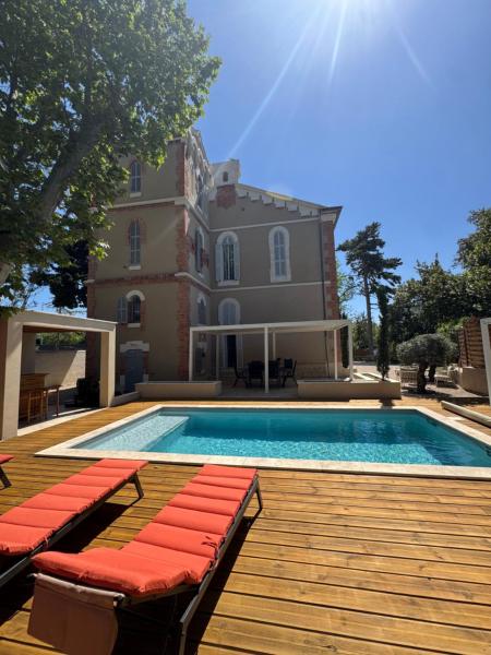 La Bastide Des Trembles- Hôtel Particulier Avec Piscine Proche Ipc Et Vélodrome - Calanques de Marseille