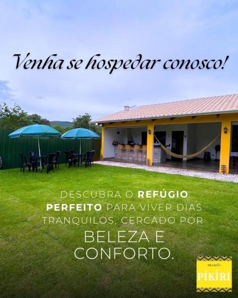 Casa Recanto Pikiri - Pirenópolis