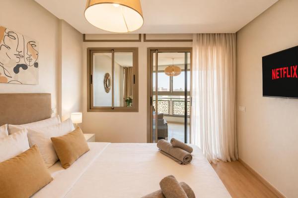 Stylish & Bright Appartement Near Gueliz Marrakech - Marrakech