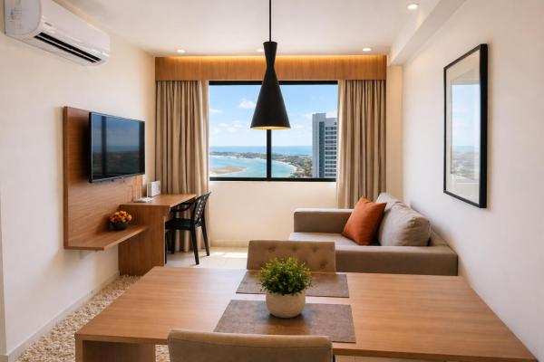 Beach Class Excelsior - Pina - Recife- Flat- Piscina-academia - Recife