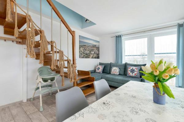 Dwupoziomowy Apartament W Nadmorskim Klimacie Z Balkonem By Noclegi Renters - Władysławowo